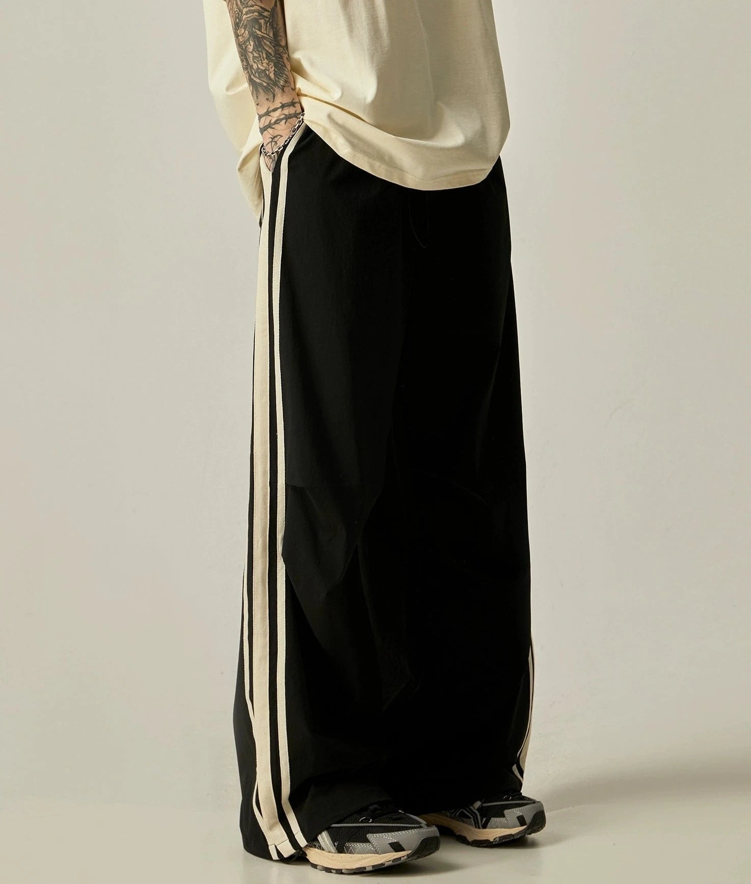 RT No. 11275 STRIPED CASUAL LAZY PANTS – REALTAKAI